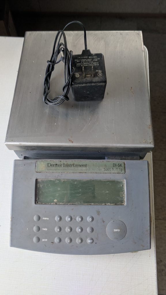 Denver Instrument Lab Scale - A & I Equipment